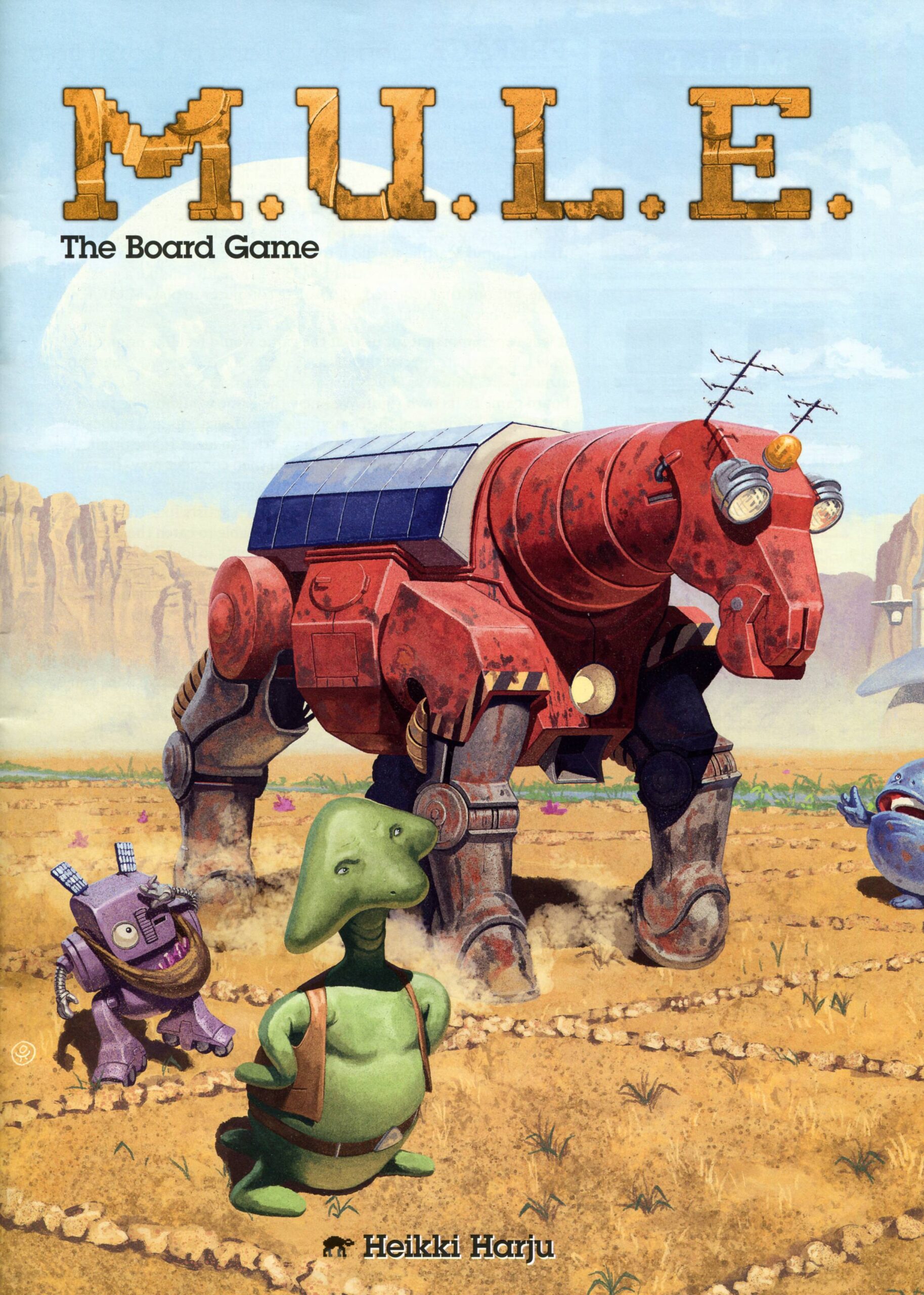 M.U.L.E. board games – Carpe Ludum – Eidolon's Inn – World of M.U.L.E.